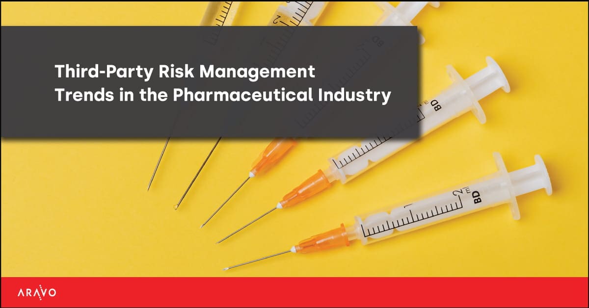TPRM Trends in the Pharmaceutical Industry | Aravo