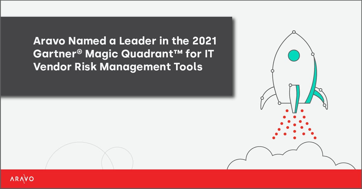 Gartner Report Aravo Named a Leader in MQ for IT VRM | Aravo