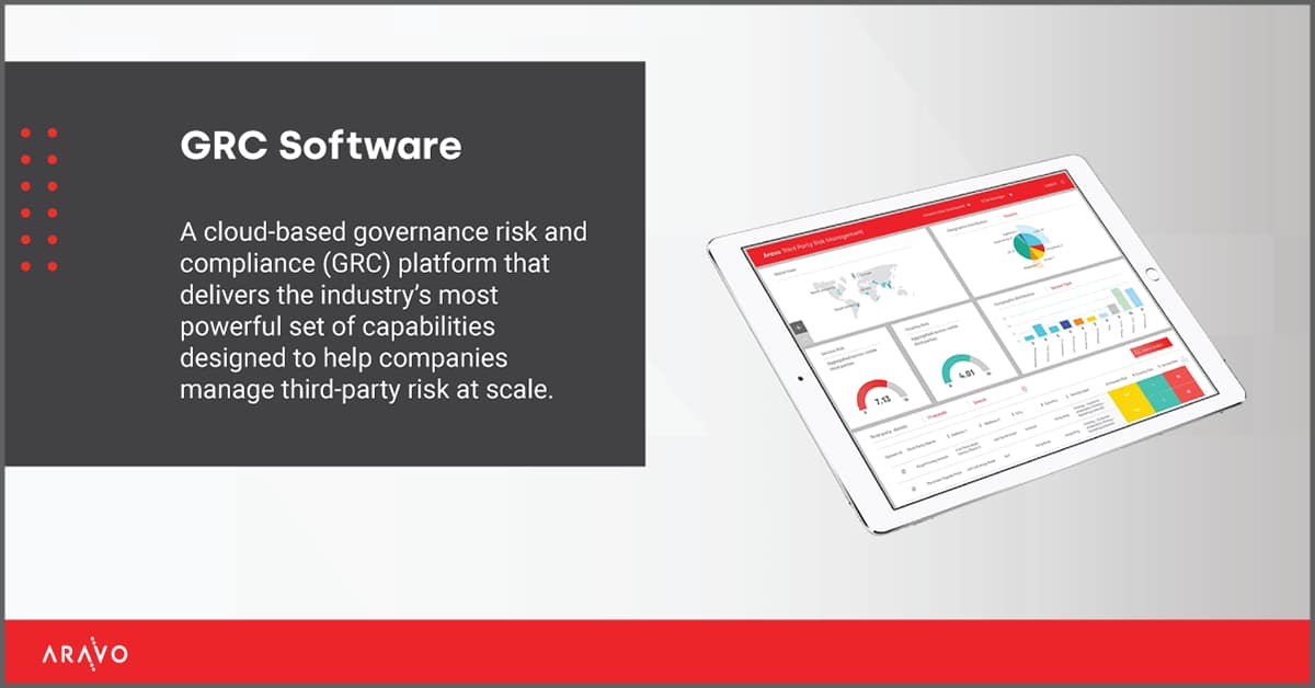 Governance Risk and Compliance Software - GRC Solutions | Aravo