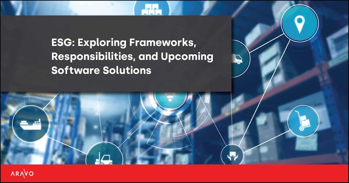 ESG: Exploring Frameworks, Responsibilities, and Software