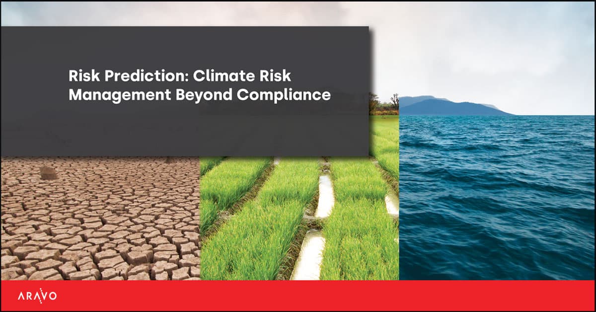 Risk Prediction: Climate Risk Management Beyond Compliance