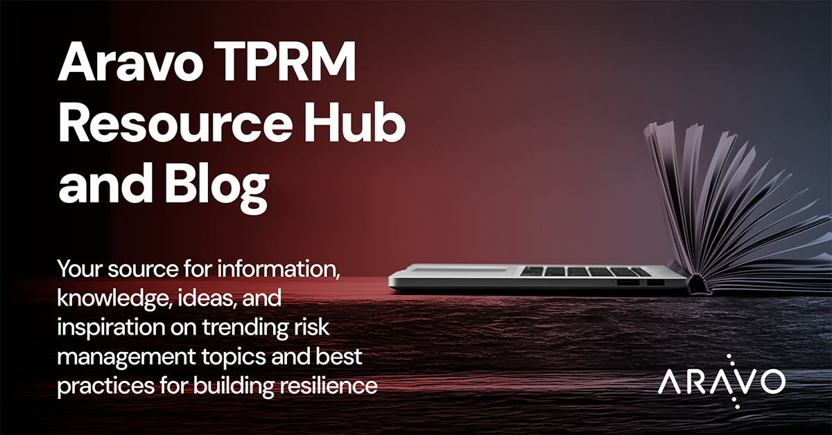 Resources: Blogs, Webinars, Analyst Reports & White Papers | Aravo